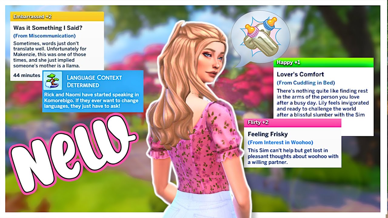 Sims 4 Bedwetting Mod