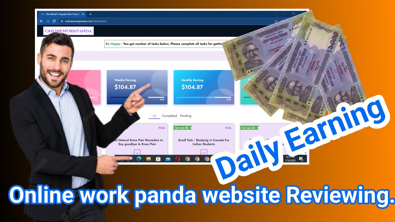 Best Online Income Website ।। Online Work Panda Website Reviewing #habibur_rahman - YouTube