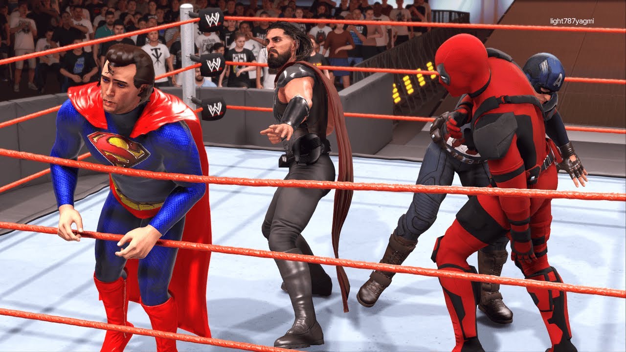 50. superman vs Deadpool thor superhero wwe , Best Marvel's Avengers ...