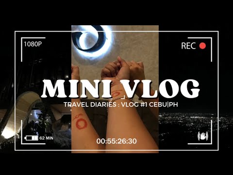first yt vlog, cebu trip | vlog diary ep1 - YouTube