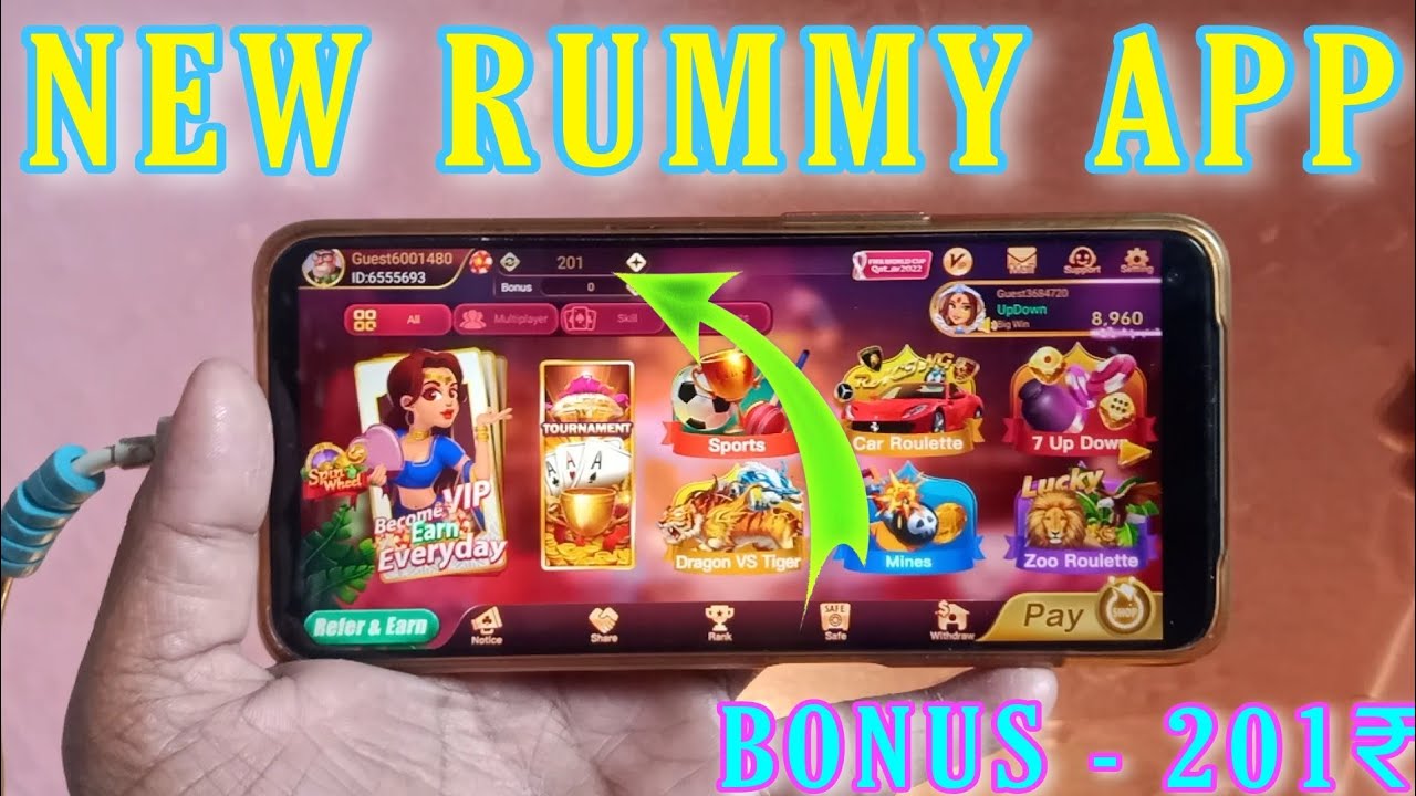 2023 BEST RUMMY EARNING APP || EARN PER DAY 500+ || DON'T MISS THIS APP ...