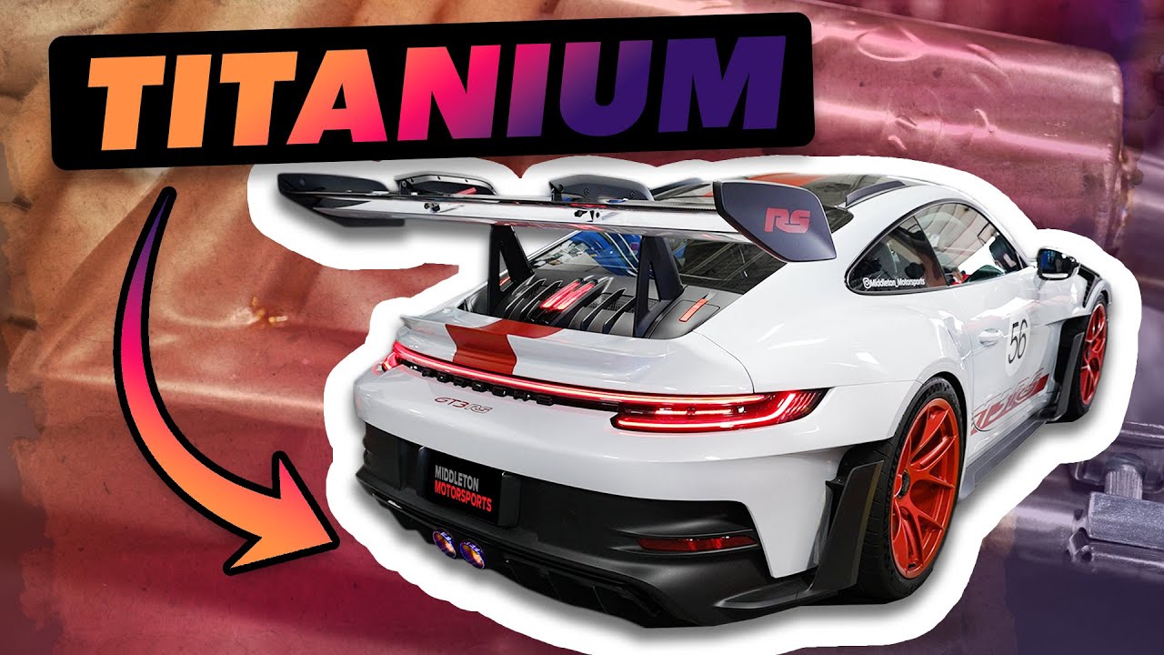 INSTALLING a Titanium Exhaust on GT3RS *Sounds Insane* - YouTube