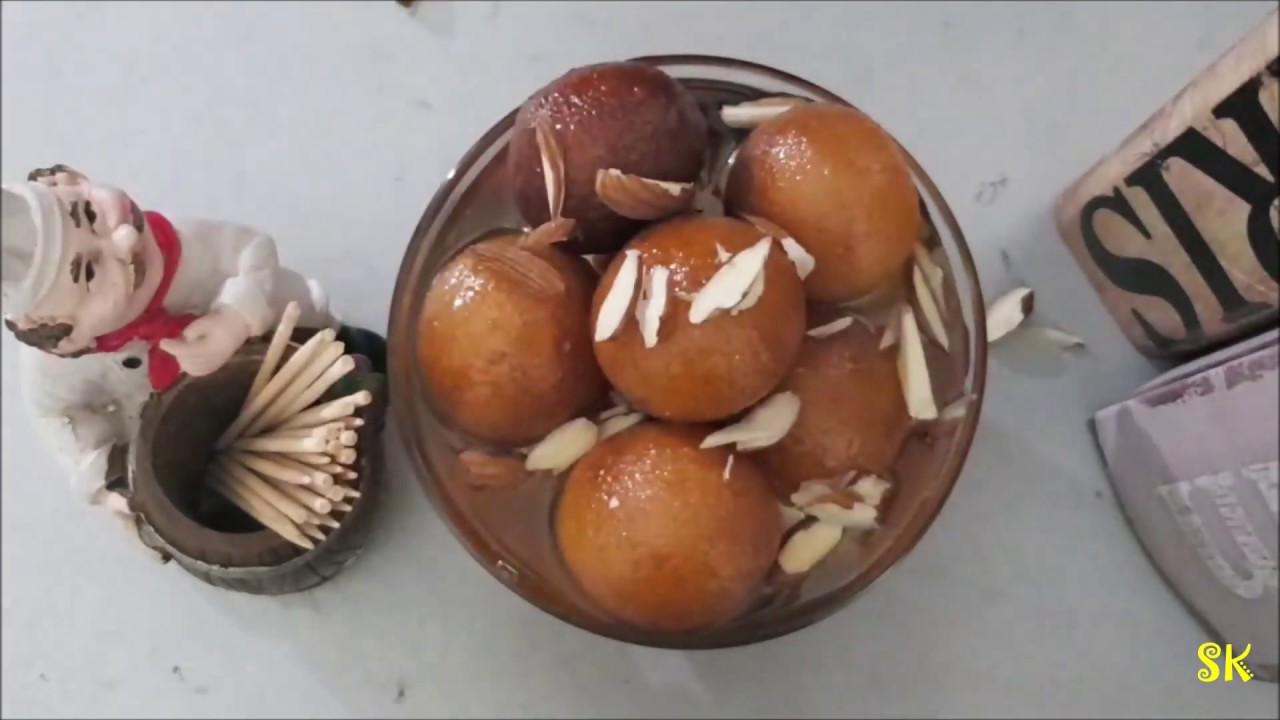 Homemade GULAB JAMUN Ramadan special - YouTube