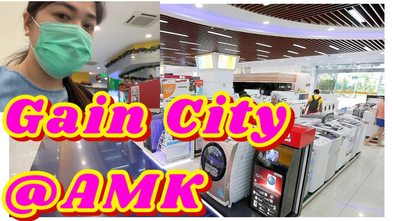Gain City Ang Mo Kio | Washing Machine - YouTube