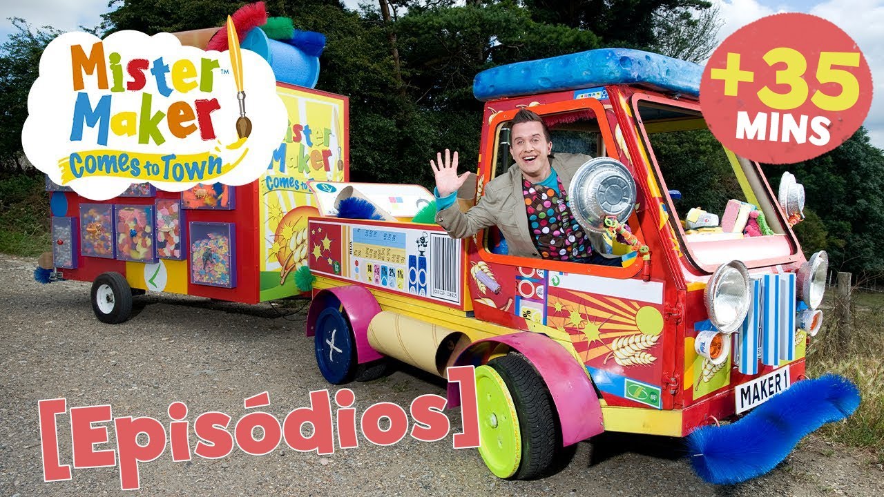 🚗🎉 MISTER MAKER sobre RUEDAS | MISTER MAKER en ESPAÑOL EP19-20 🚘🌟 ...