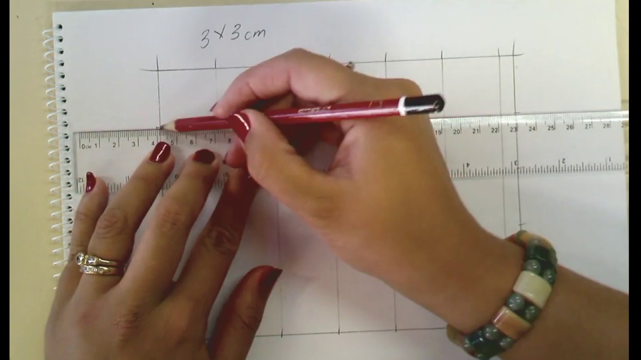 Drawing a Grid for Still Life - YouTube