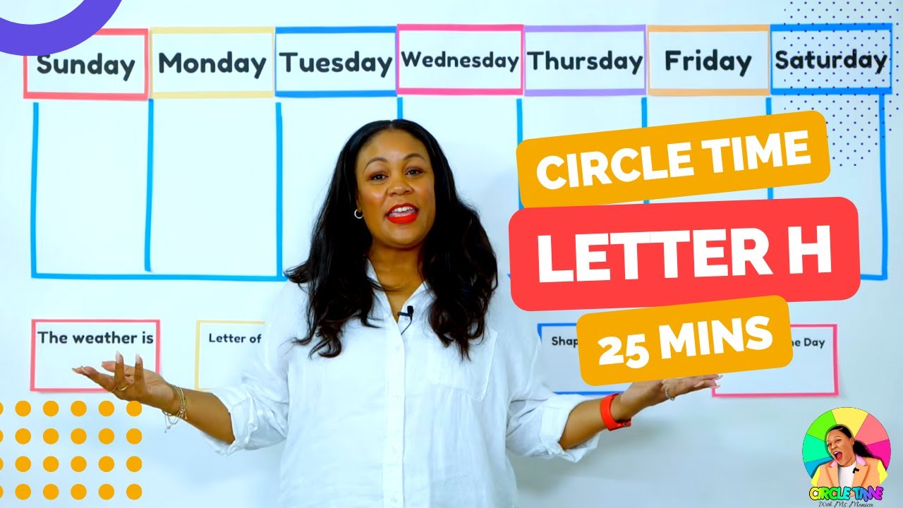 Circle Time with Ms. Monica - Songs for Kids, Letter H, Number 7 ...
