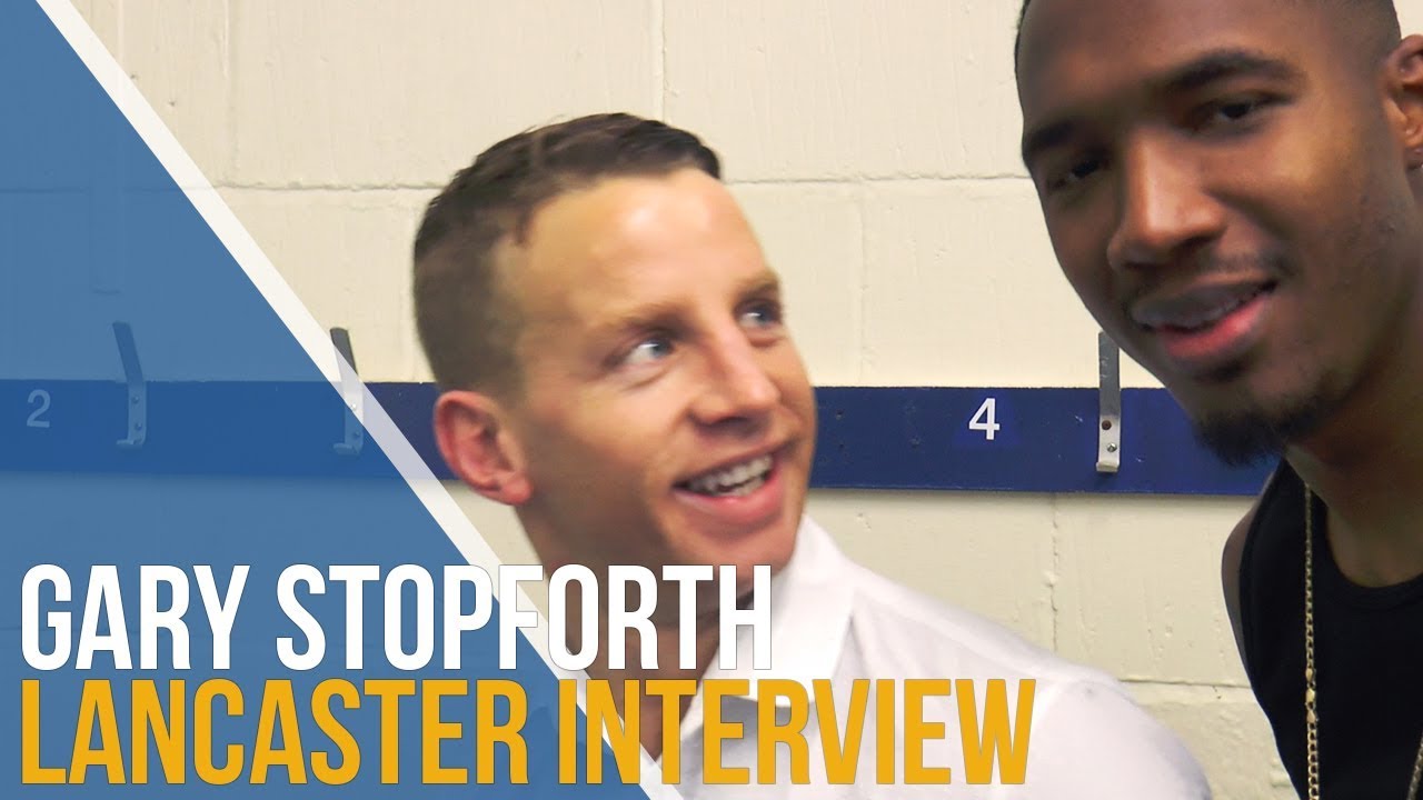Gary Stopforth Post-Match Interview - Lancaster City - YouTube