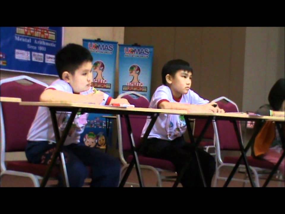 UCMAS Listening Competition - YouTube