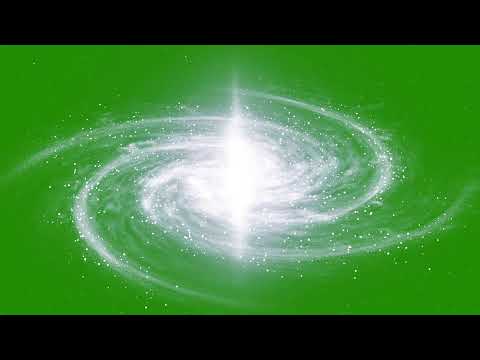 Galaxy Green screen video | Milk Way Galaxy Green Screen