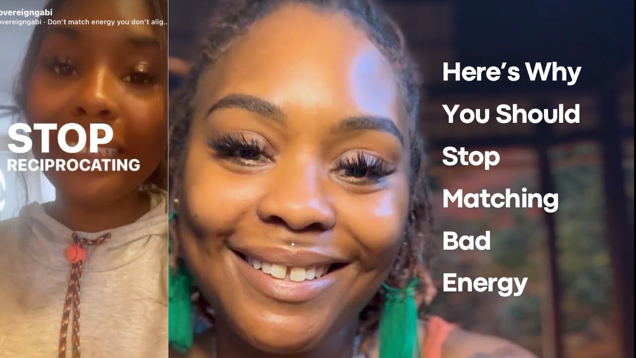 Why Matching Negative Energy is Blocking Your Blessings - YouTube