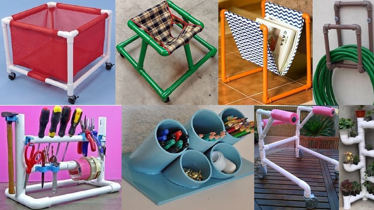 Creative PVC Project Ideas that will make you money - YouTube