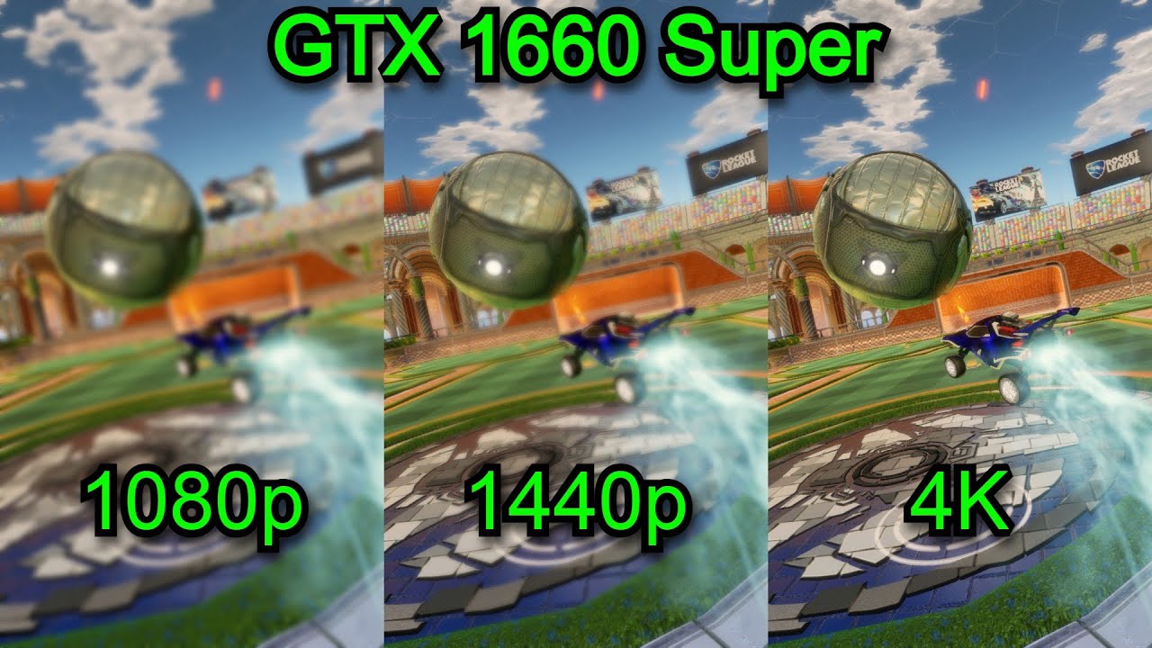 GTX 1660 Super Rocket League FPS Test - YouTube