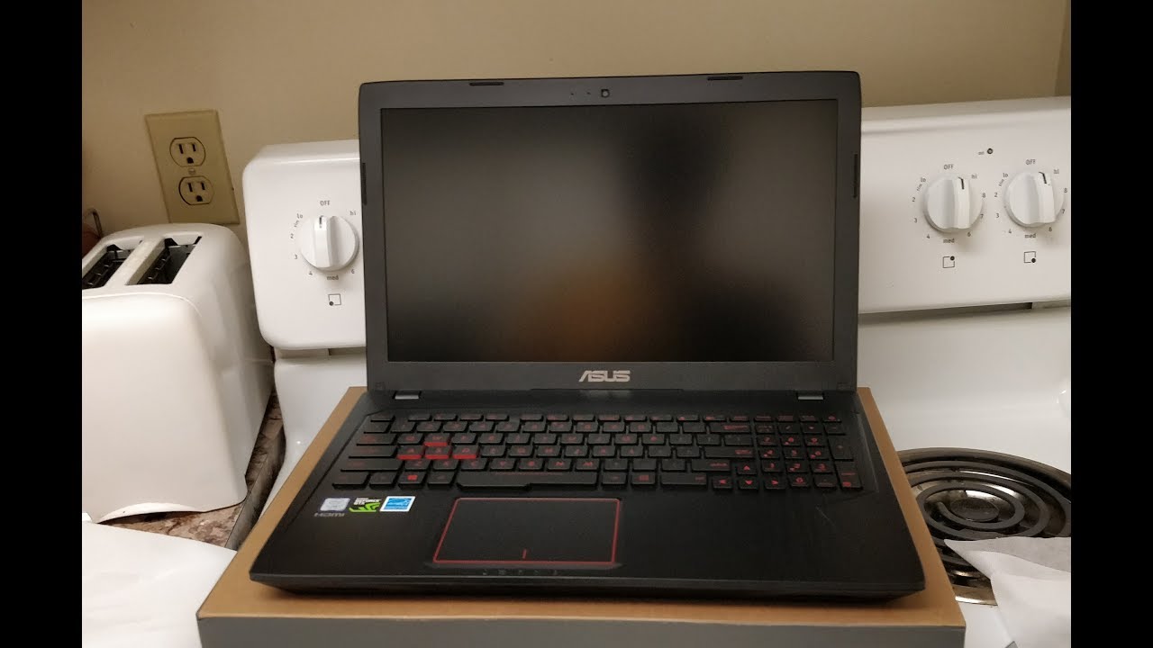 Unboxing an Asus FX53VD-RS71 laptop - YouTube