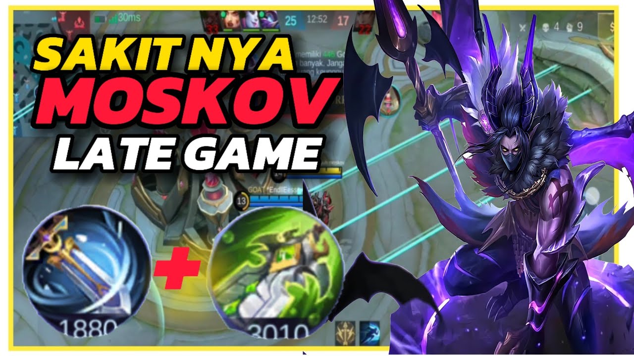 PEMBALASAN MOSKOV KETIKA LATE GAME #moskov #moskovmlbb #moskovplayer ...