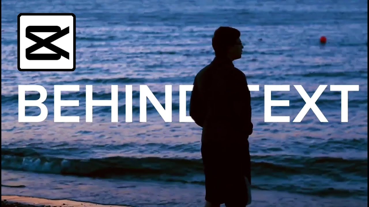Behind Text Effect Tutorial Using CapCut - YouTube