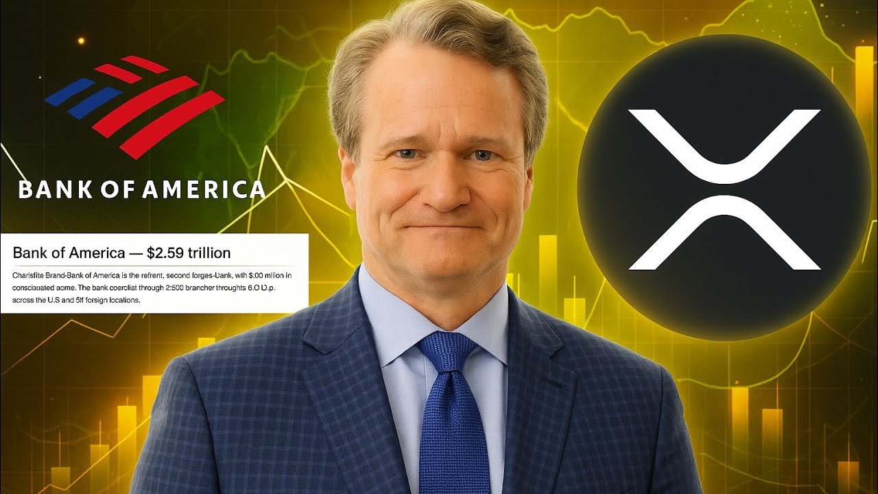 XRP RIPPLE ¡¡¡BANK OF AMERICA LO CONFIRMA!! ¡¡¡BALLENAS FRENANDO PRECIO ...
