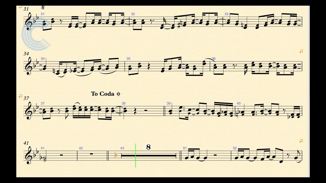 Trumpet - Don't Speak - No Doubt - Sheet Music, Chords, and Vocals ...