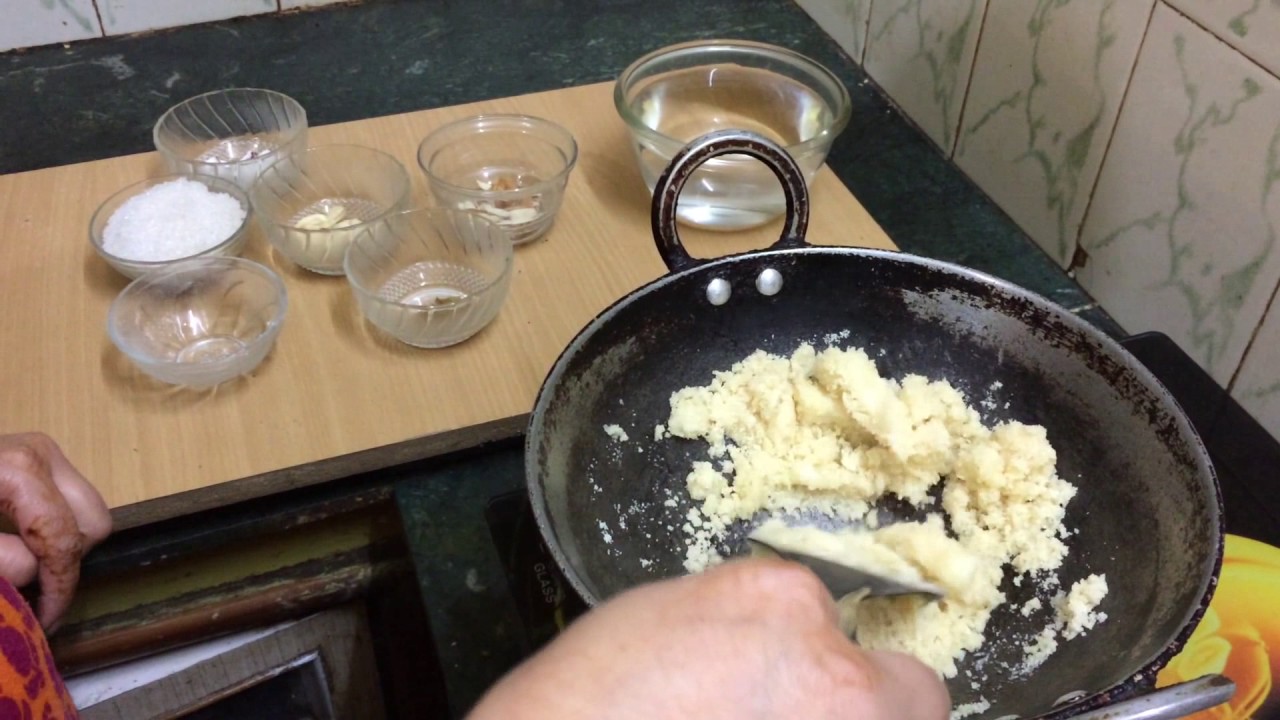 How to make sooji halwa at home - YouTube