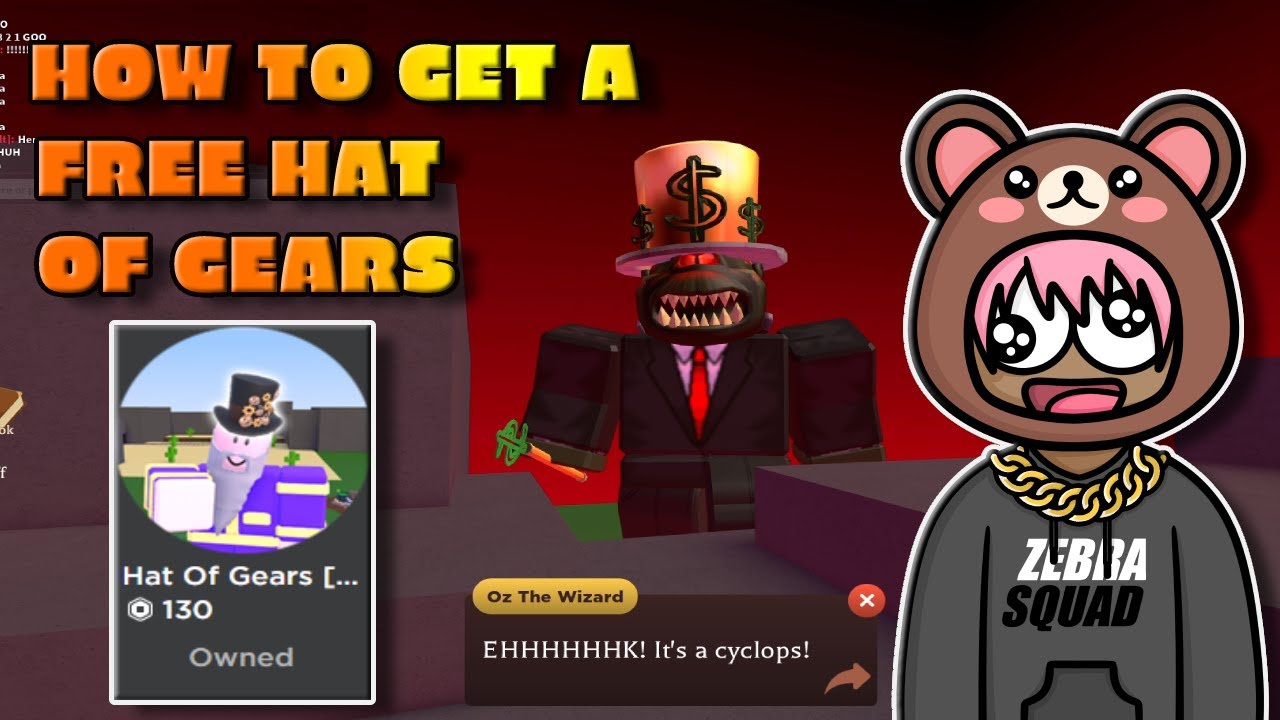 HOW TO GET A FREE HAT OF GEARS IN WACKY WIZARDS 👒👒👒 - YouTube