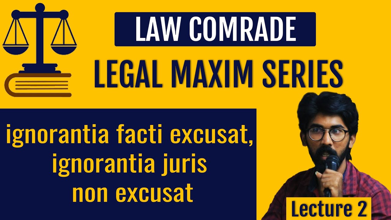 Law of Torts | ignorantia facti excusat ignorantia juris non excusat ...