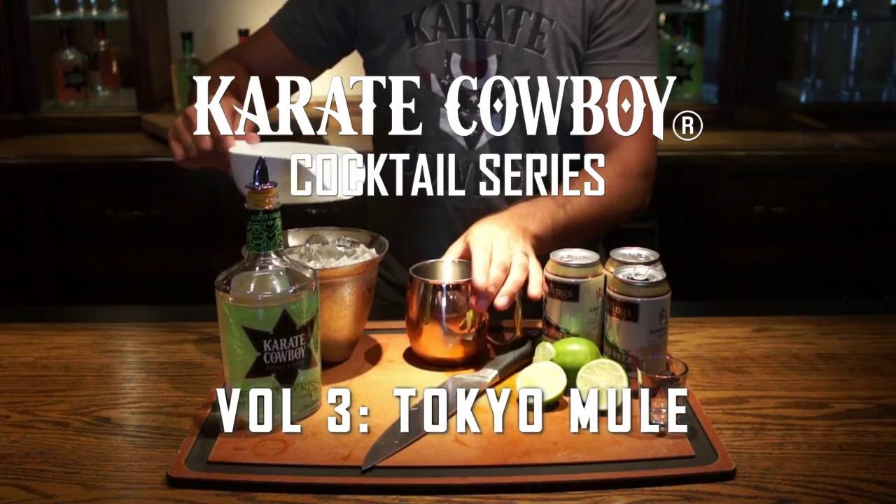 Karate Cowboy Cocktail Series: Vol 3 Tokyo Mule - YouTube
