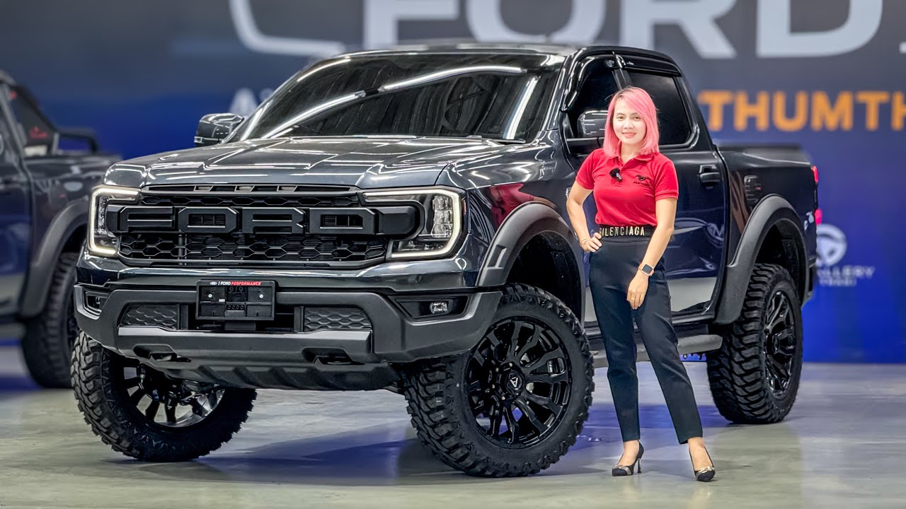 Ford Ranger XLS 6AT จับ Custom RAPTOR หล่อแค่ไหน? มารับชมก่อนได้จ้า ...