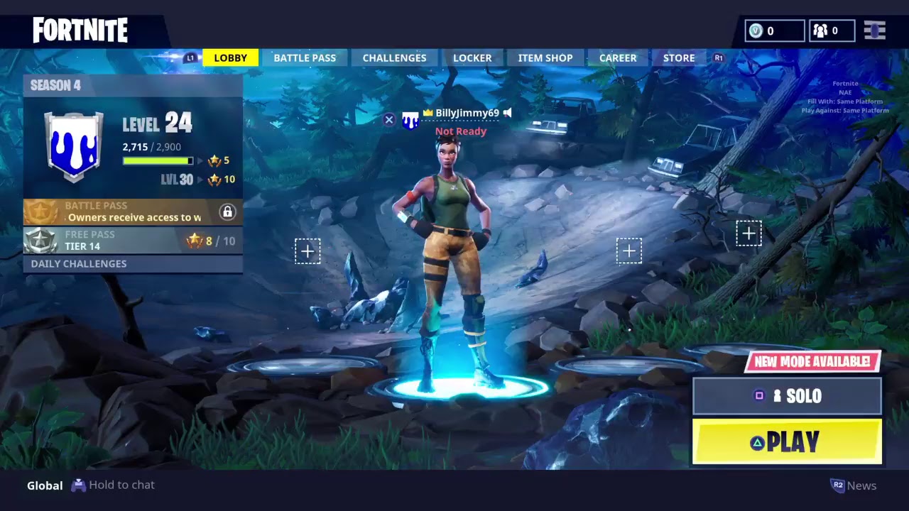 HoF LIMITLESS RANGE FORTNITE Solos - YouTube