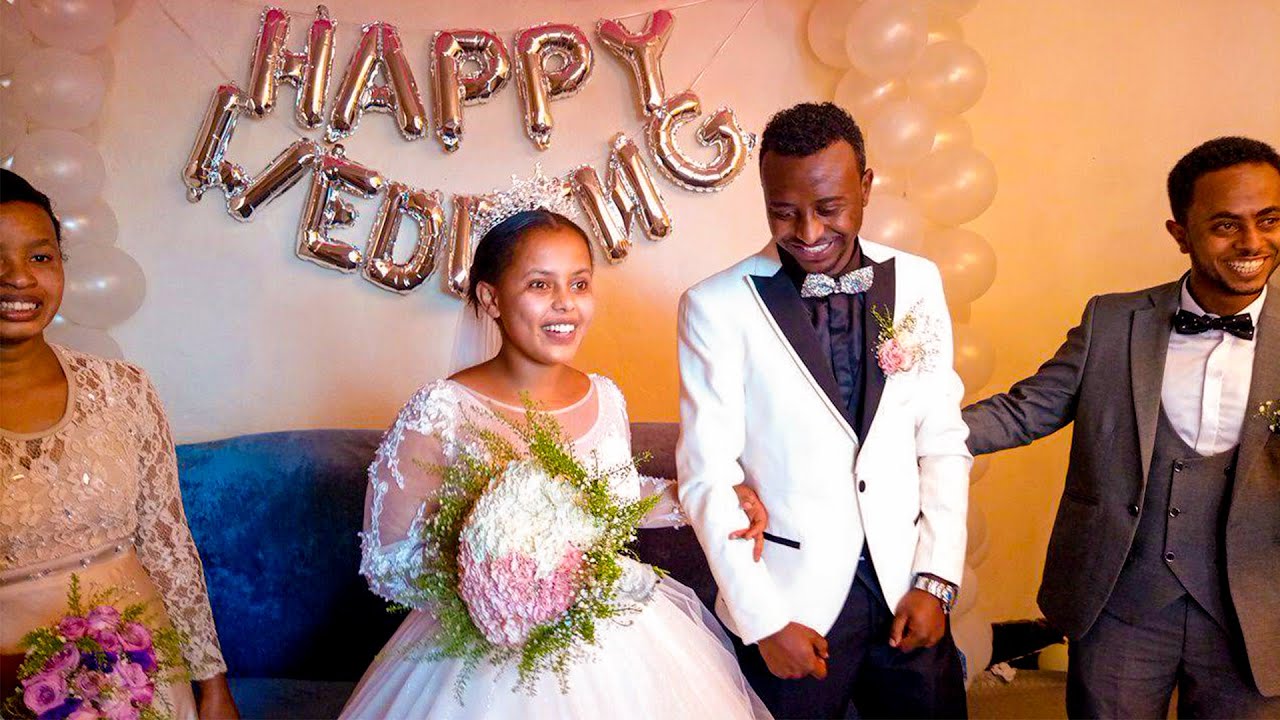 Wedding | Aster Seifu & Leul Mokenen | Church Entrance Worship @ Meki ...