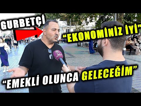 BU GURBETÇİYE NE DEMELİ? \