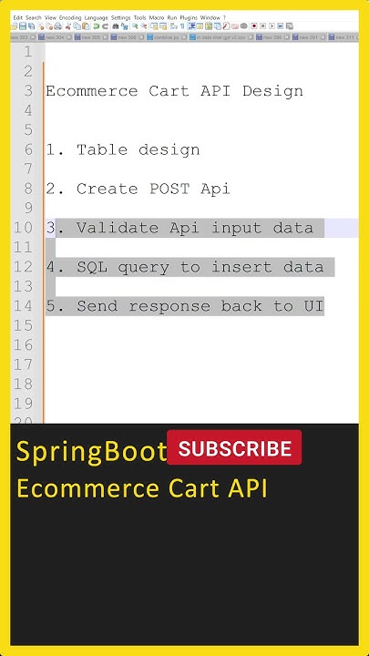 Java Spring Boot E-Commerce Project (Cart API) SpringBoot Tutorial, Java Tutorial In Telugu # ...