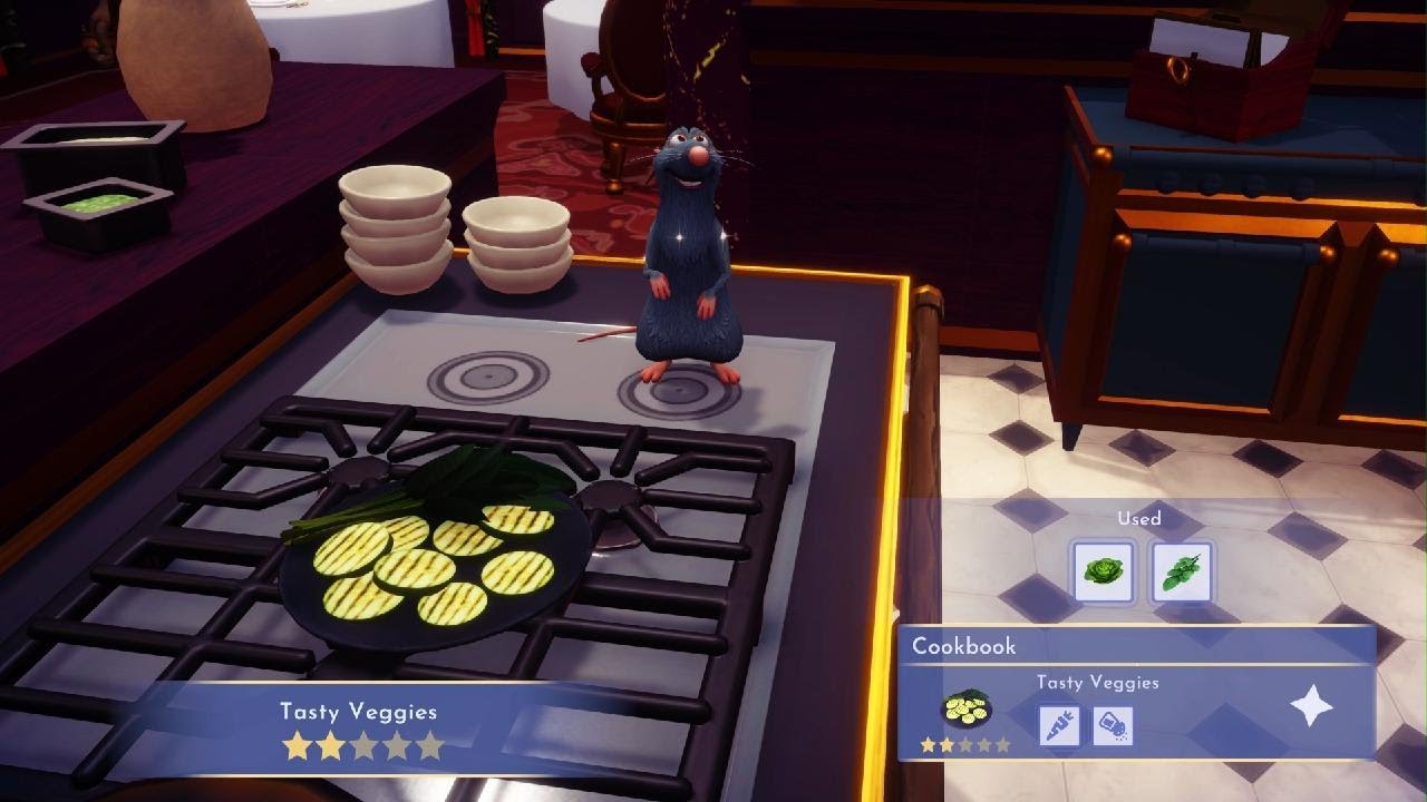Disney Dreamlight Valley: How to Make Tasty Veggies - YouTube