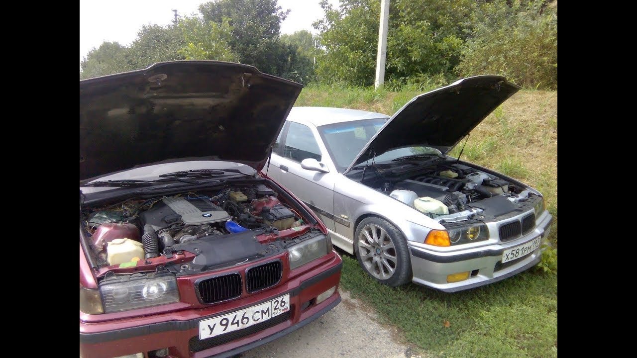 BMW E36 330D Swap M57D30 №3 - YouTube