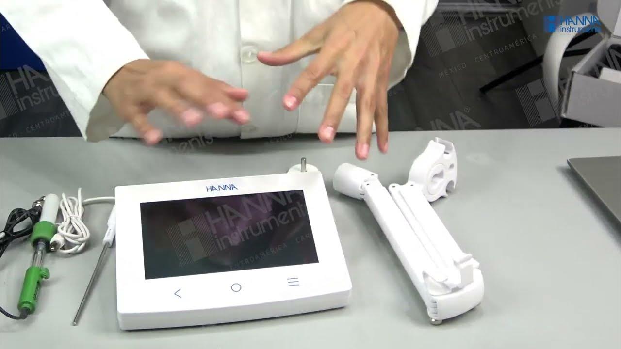 Instalación y creación de usuarios en el medidor de mesa para pH/ORP HI6221 - YouTube