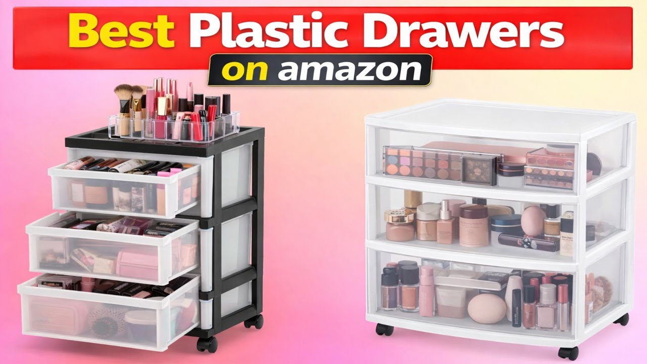 Best Plastic Drawers ON AMAZON - YouTube