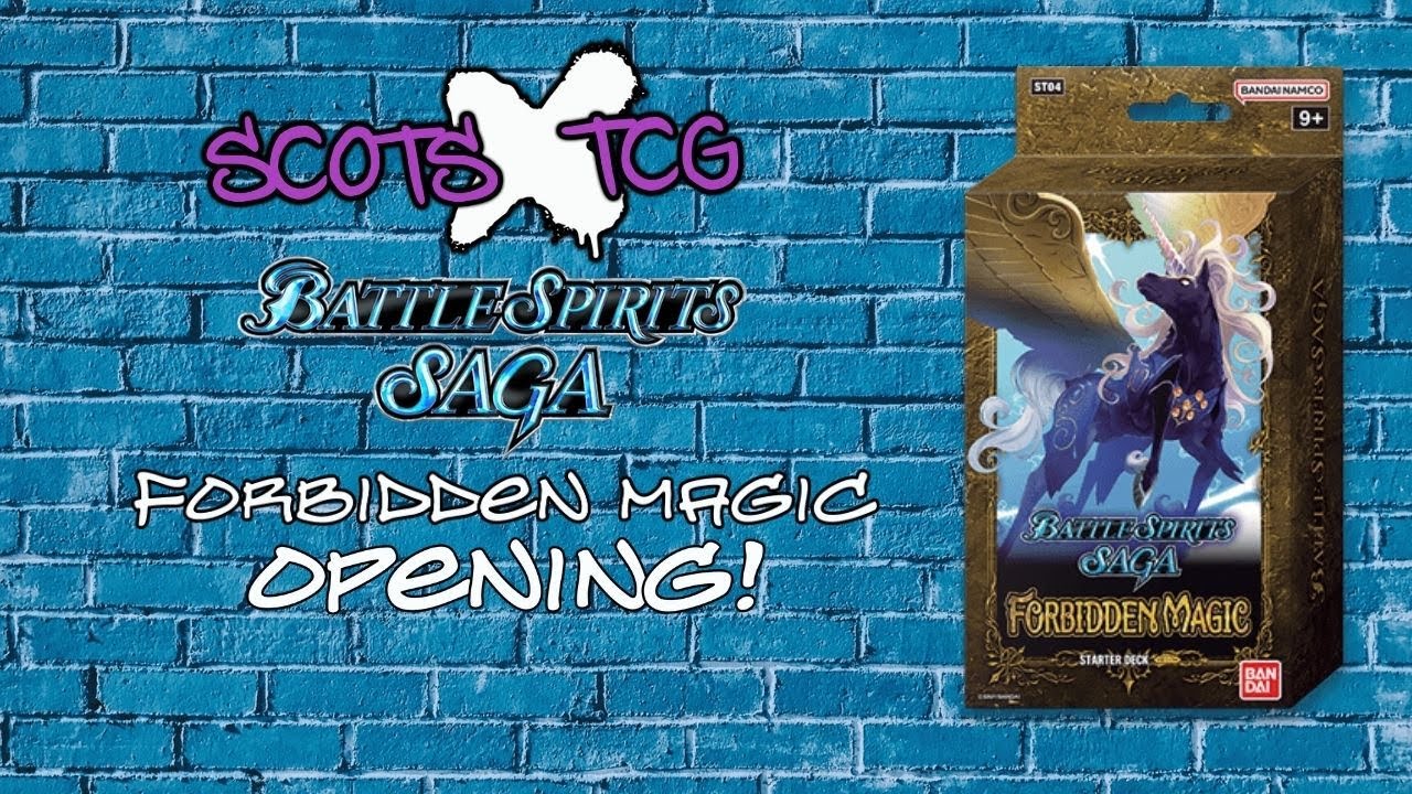 "Opening" the Forbidden Magic Starter Deck! - Battle Spirits Saga - YouTube
