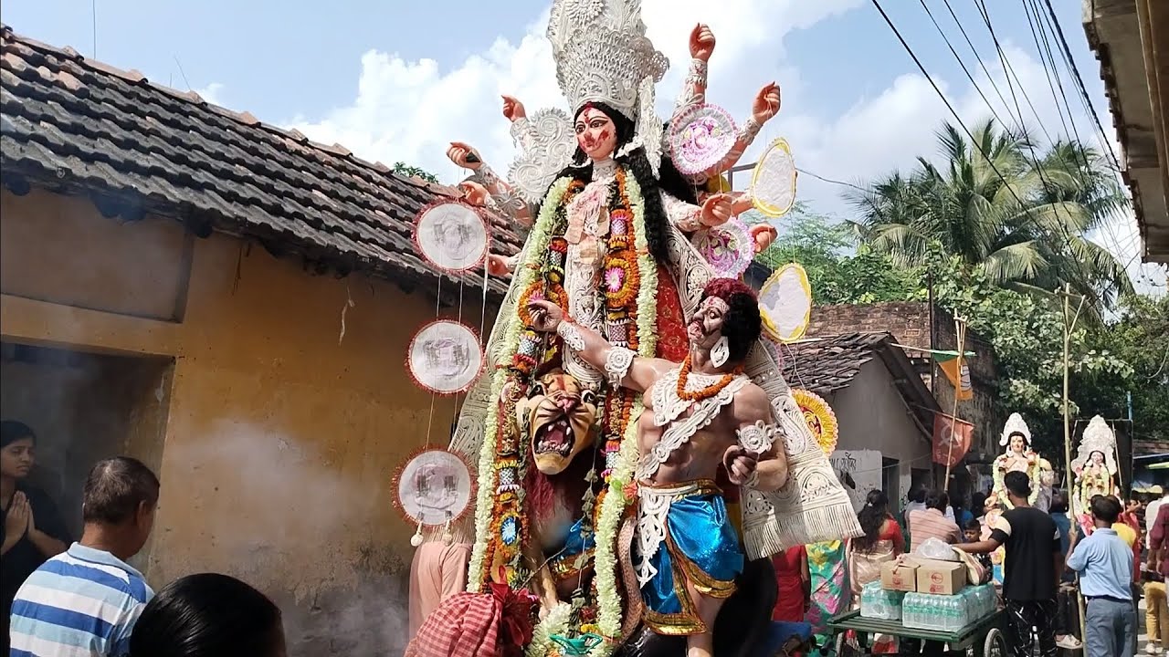 Durga Vasan.Ramanathpur Shivadurga Club #dasami #dance #procession # ...