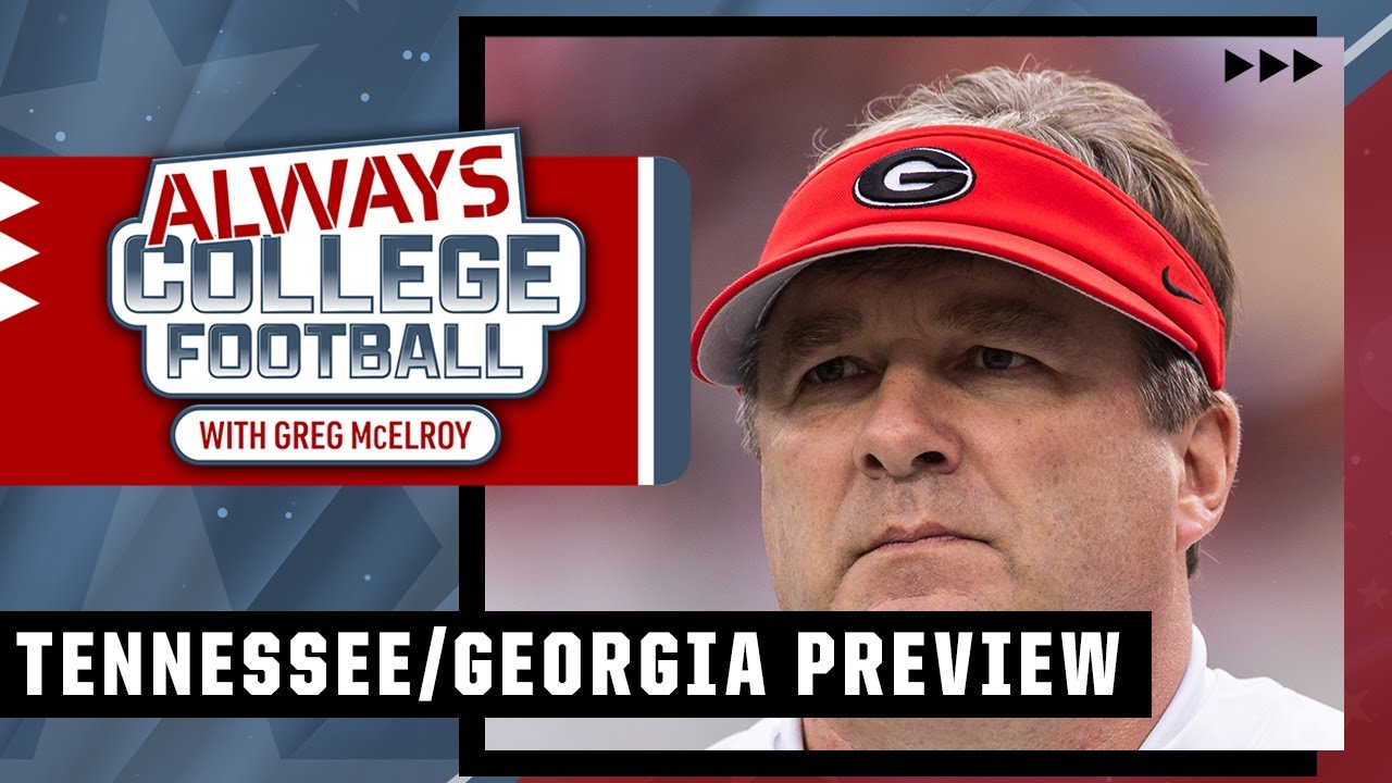 Greg McElroy has the Georgia Bulldogs KNOCKING OFF No. 1 Tennessee ...
