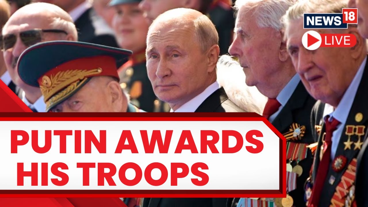 Putin Live Russian President Vladimir Putin Awards Military Personnel