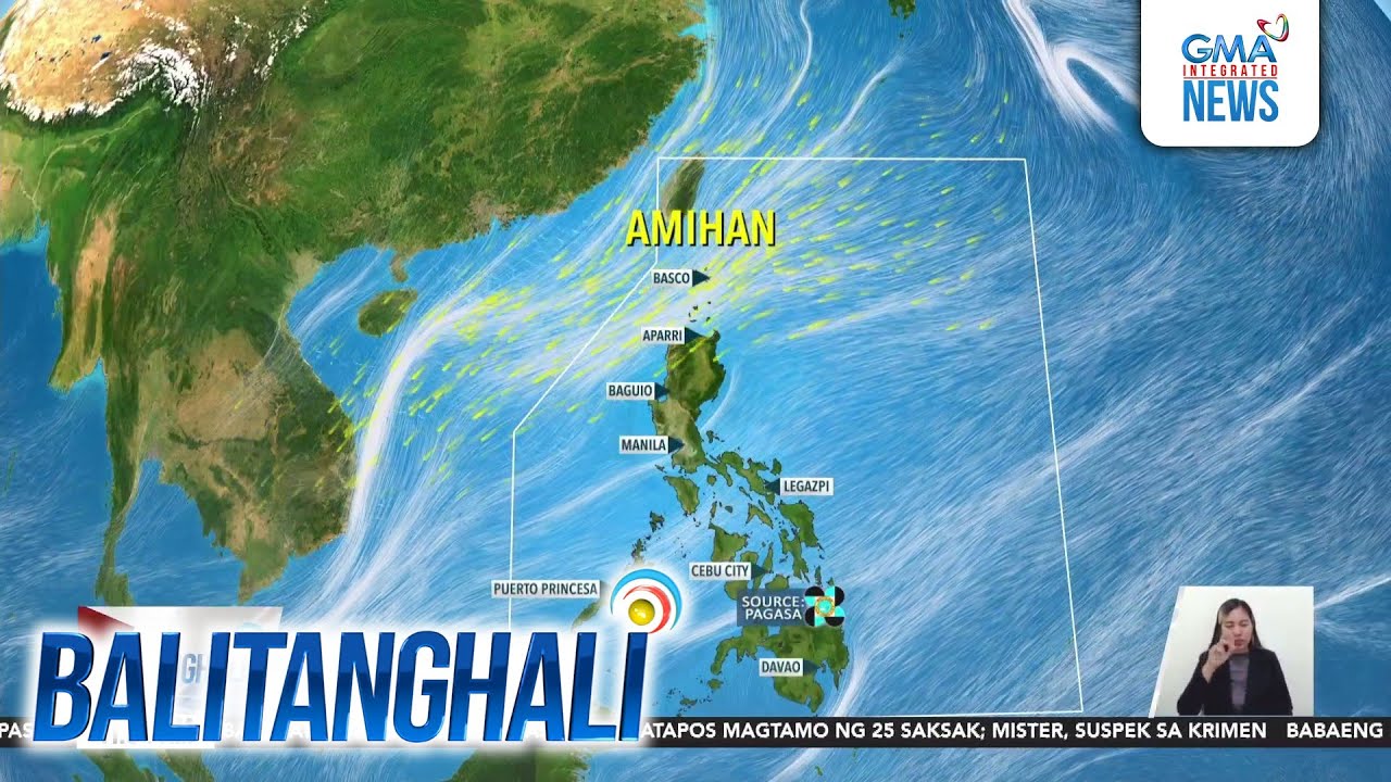 Amihan season, nagsimula na sa bansa - Weather update today as of 11:34 ...