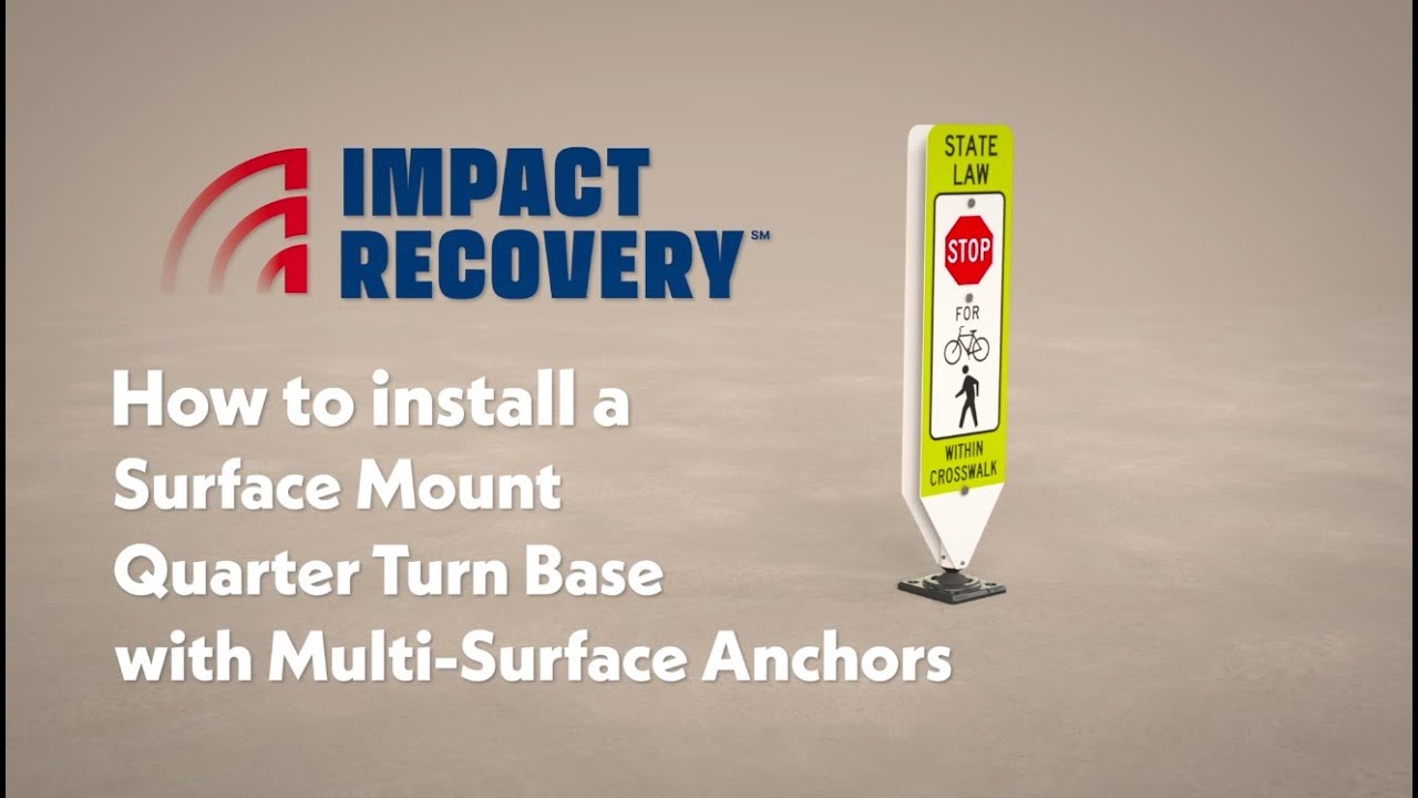 Impact Recovery Quarter Turn Base Instructions - YouTube