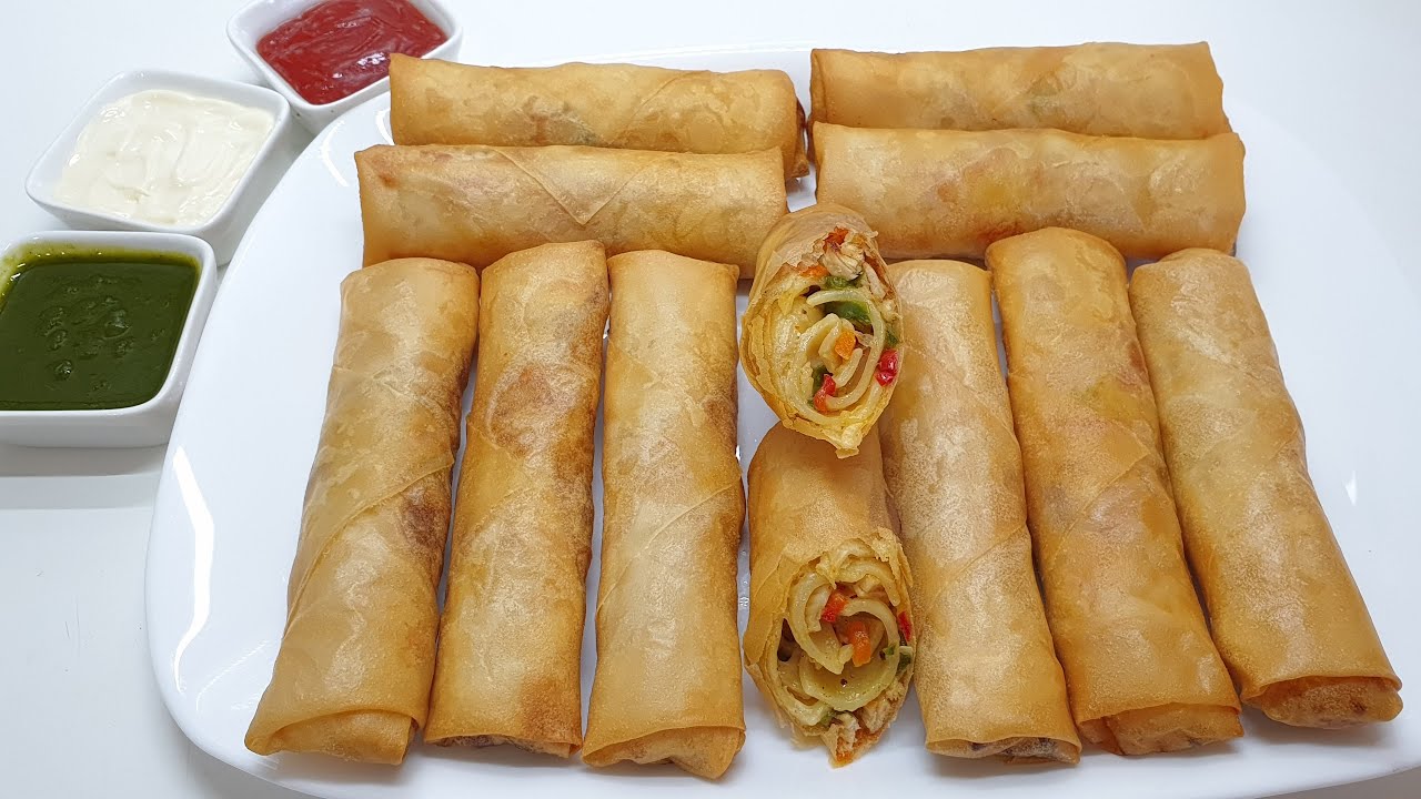 Macaroni Spring Rolls Recipe | Mac & Cheese Spring Rolls Recipe - YouTube