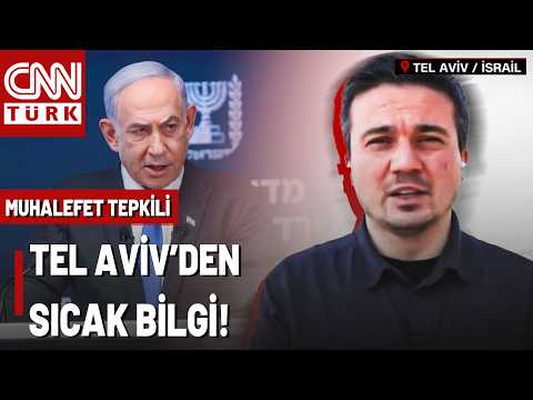 İsrail'de Ne Konuşuluyor? CNN TÜRK Ekibi Sahadan Aktardı: Tel Aviv'de Şu An!