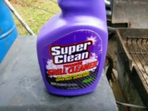 Super clean foaming grill cleaner test review - YouTube