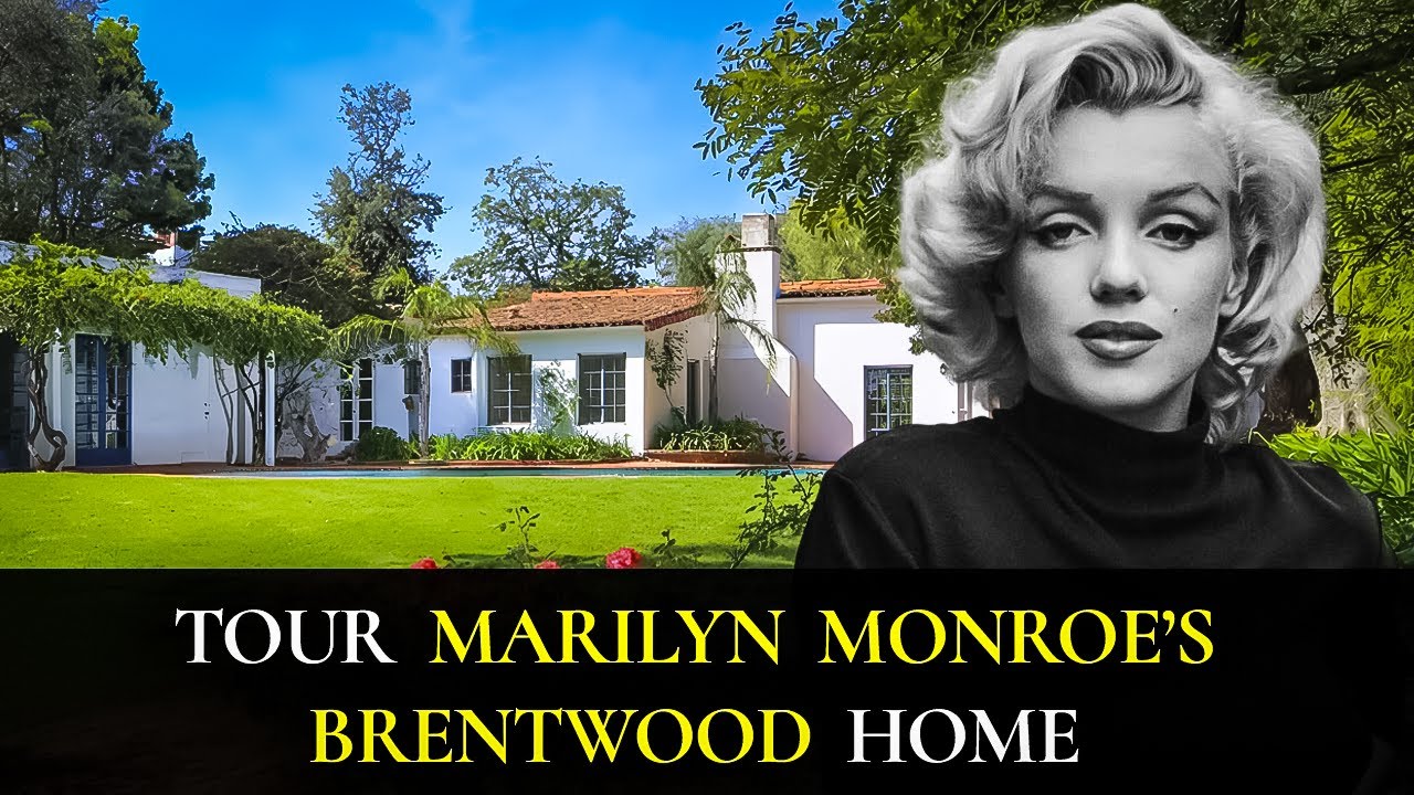 TOUR Marilyn Monroe's Brentwood, Los Angeles Home | Classic Hollywood ...