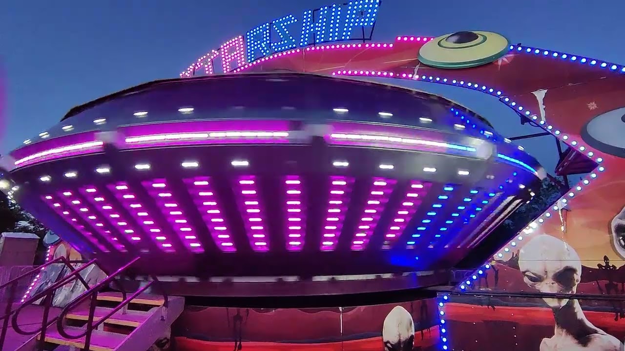 Starship ride at carnival - YouTube