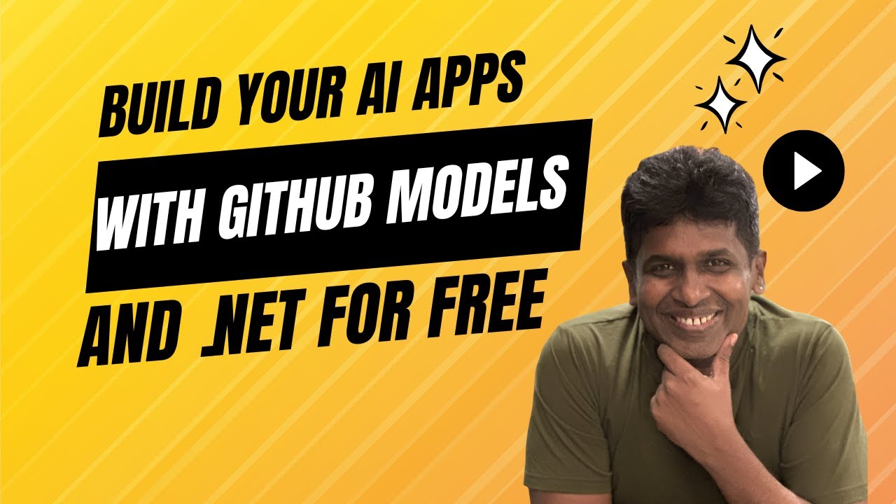 Build AI Apps with FREE GitHub Models & .NET 🔥 | Sinhala Tutorial - YouTube