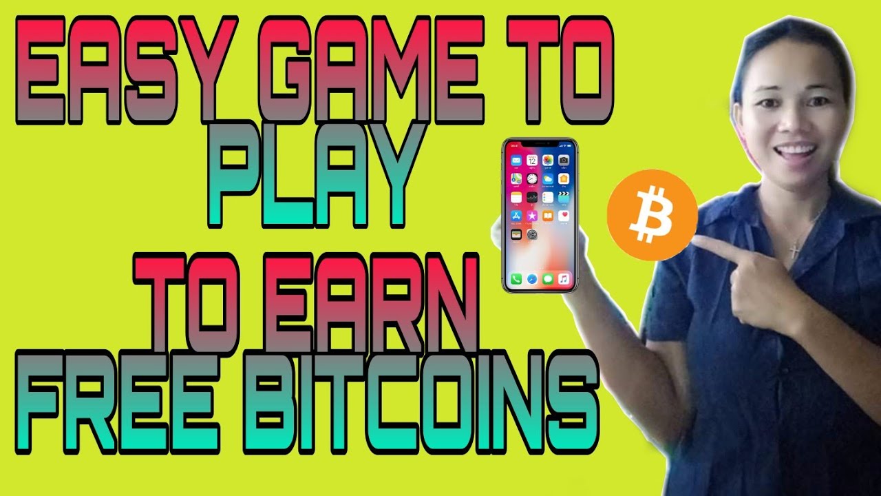 Easy Game to Play to Get Free Bitcoins - YouTube