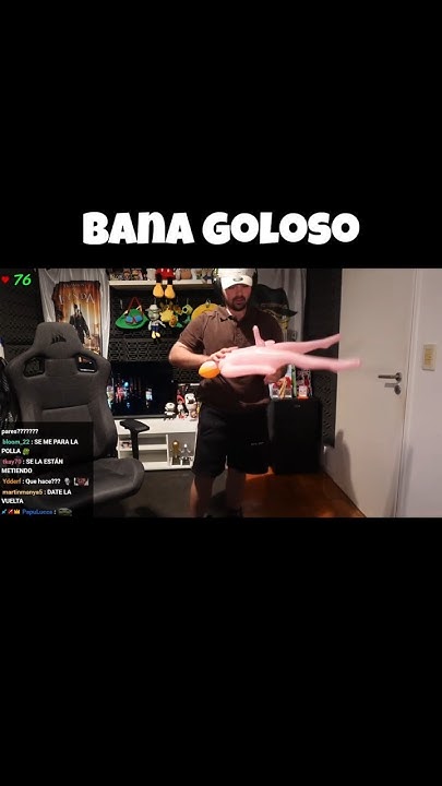 😂 BANANIROU NO SE LO ESPERABA... ¡MIRA SU REACCIÓN! 🤣 #shorts #bananirou #youtube #kick - YouTube