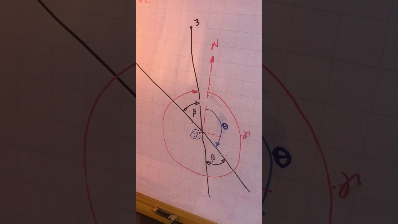 Como calcular ángulos internos usando azimut 1 - YouTube